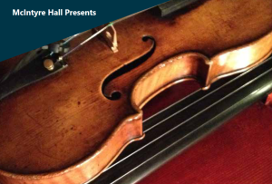 Events from January 28 – April 21 – McIntyre Hall